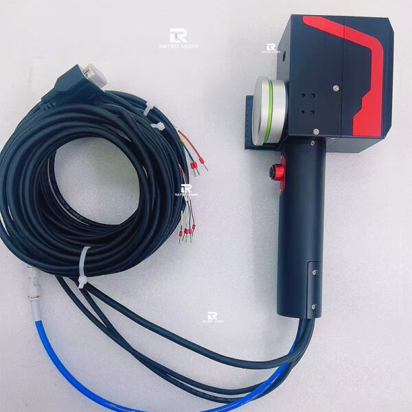 300W Pulsed Laser Cleaning Machine Head with Double Control Screen ...